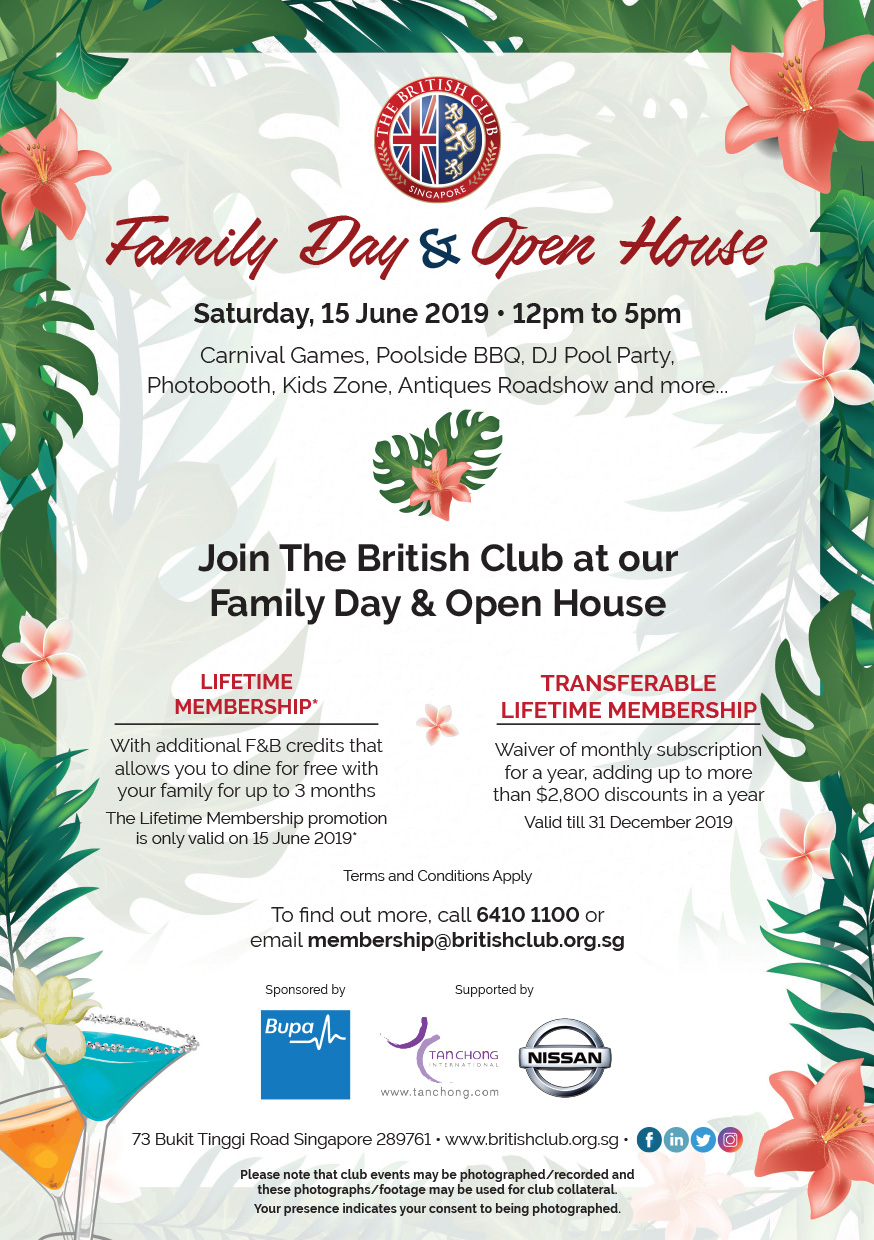 The British Club Family Day & Open House | British Chamber Of Commerce ...