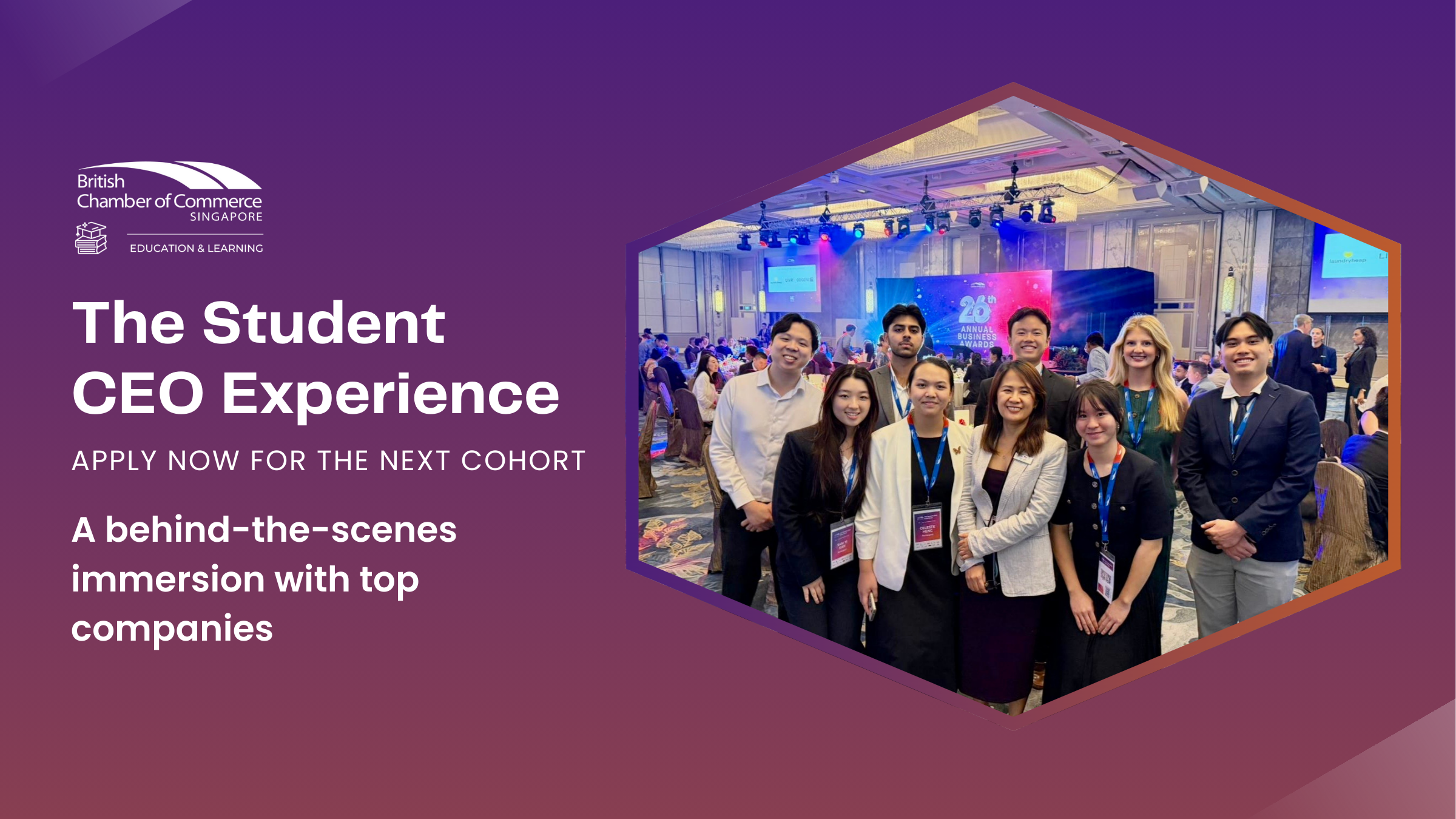 The Student CEO Experience | British Chamber Of Commerce Singapore