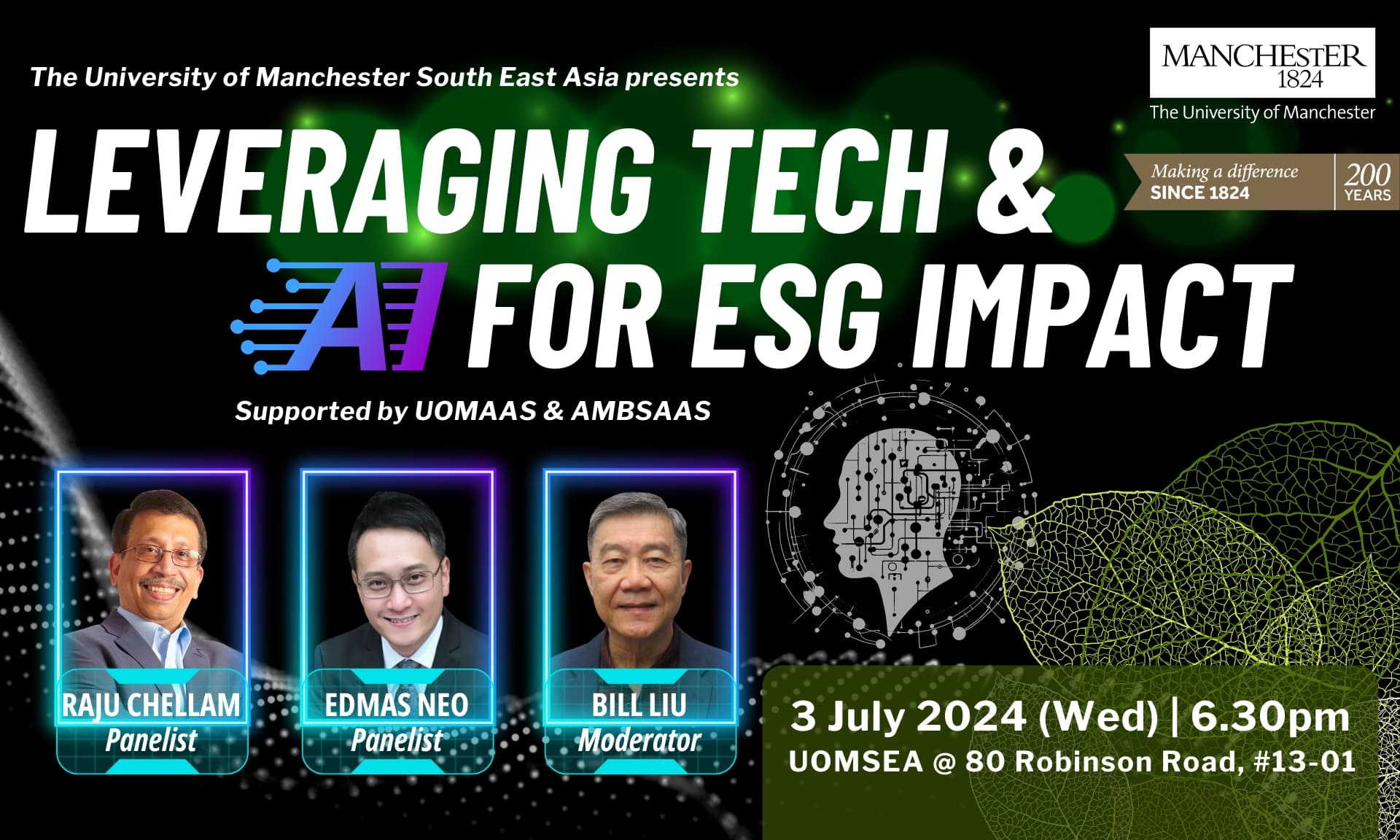 Leveraging Tech & AI for ESG Impact | British Chamber Of Commerce Singapore
