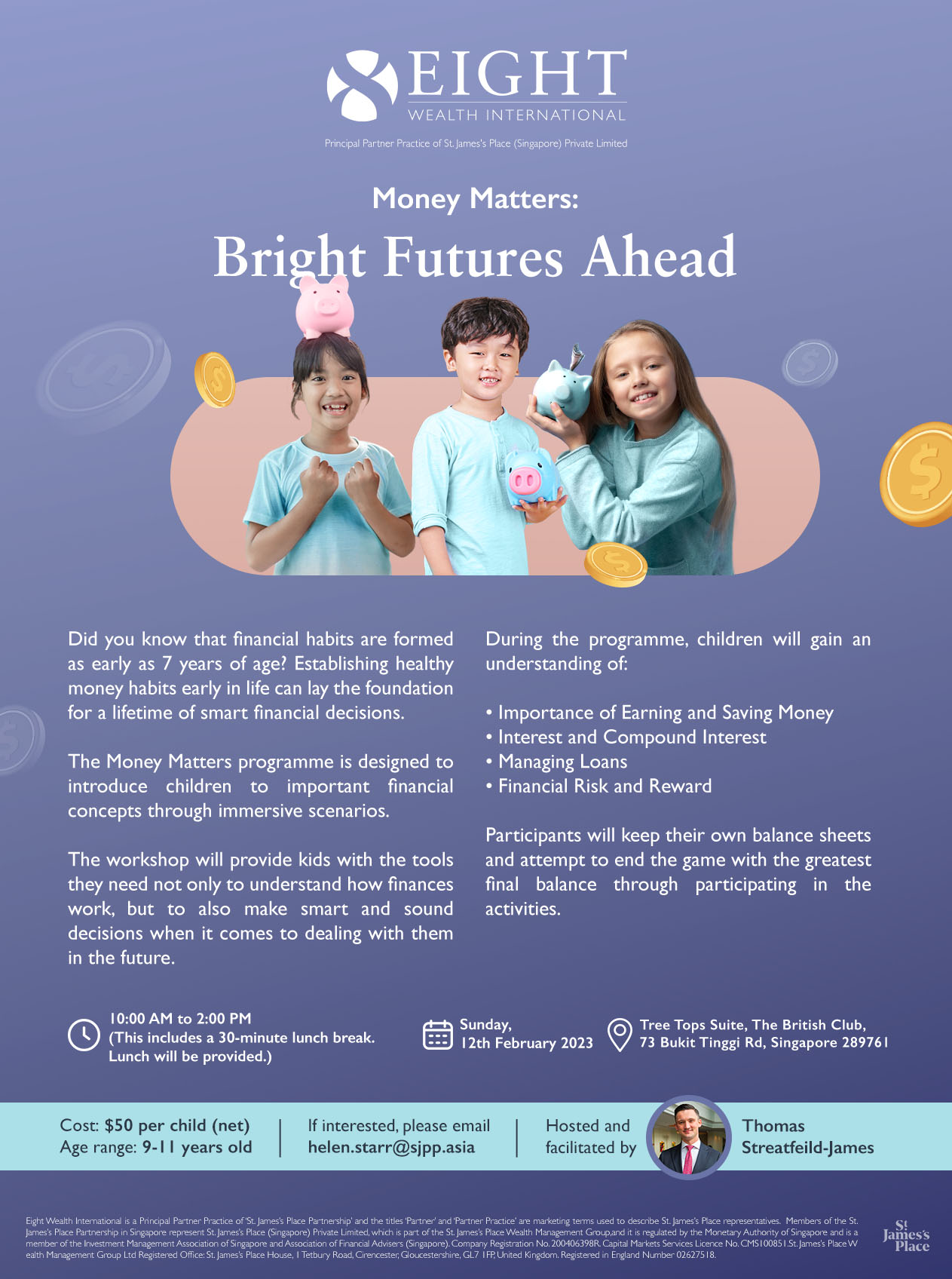 Money Matters: Bright Futures Ahead | British Chamber Of Commerce Singapore